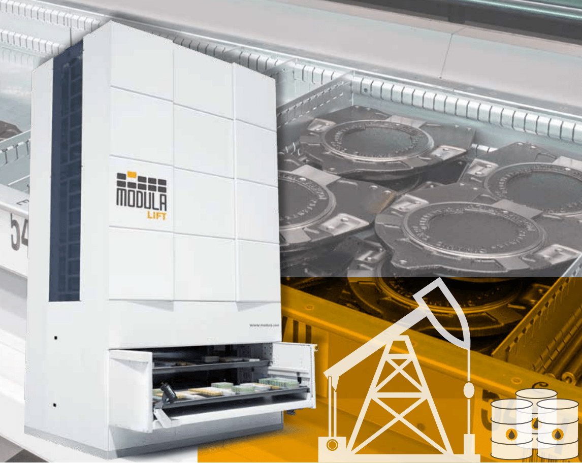 Modula Storage Solutions for Oil & Gas | Modula