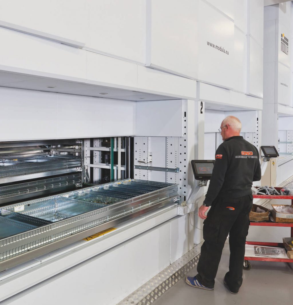 Modula VLM - Vertical lift modules and vertical storage - Modula