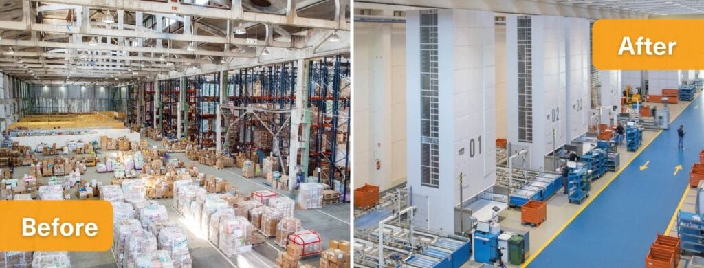 Grocery Warehouse Logistics Management With AS/RS