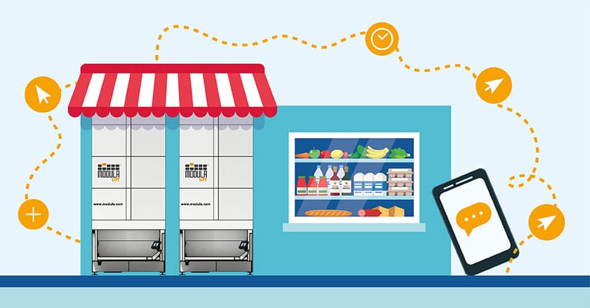 Grocery Warehouse Logistics Management With AS/RS