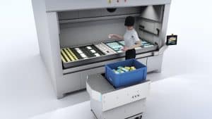 Modula Integration with Autonomous Mobile Robots (AMRs)