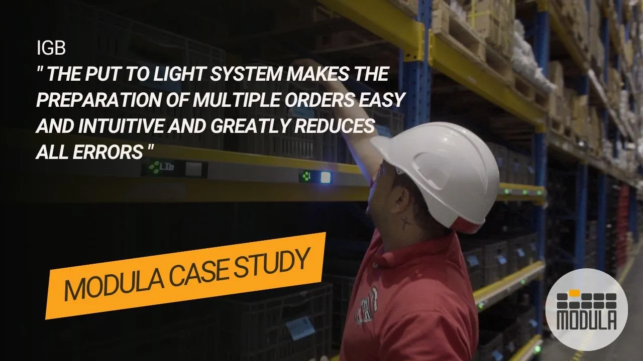 IGB enhances warehouse efficiency and space with Modula VLMs