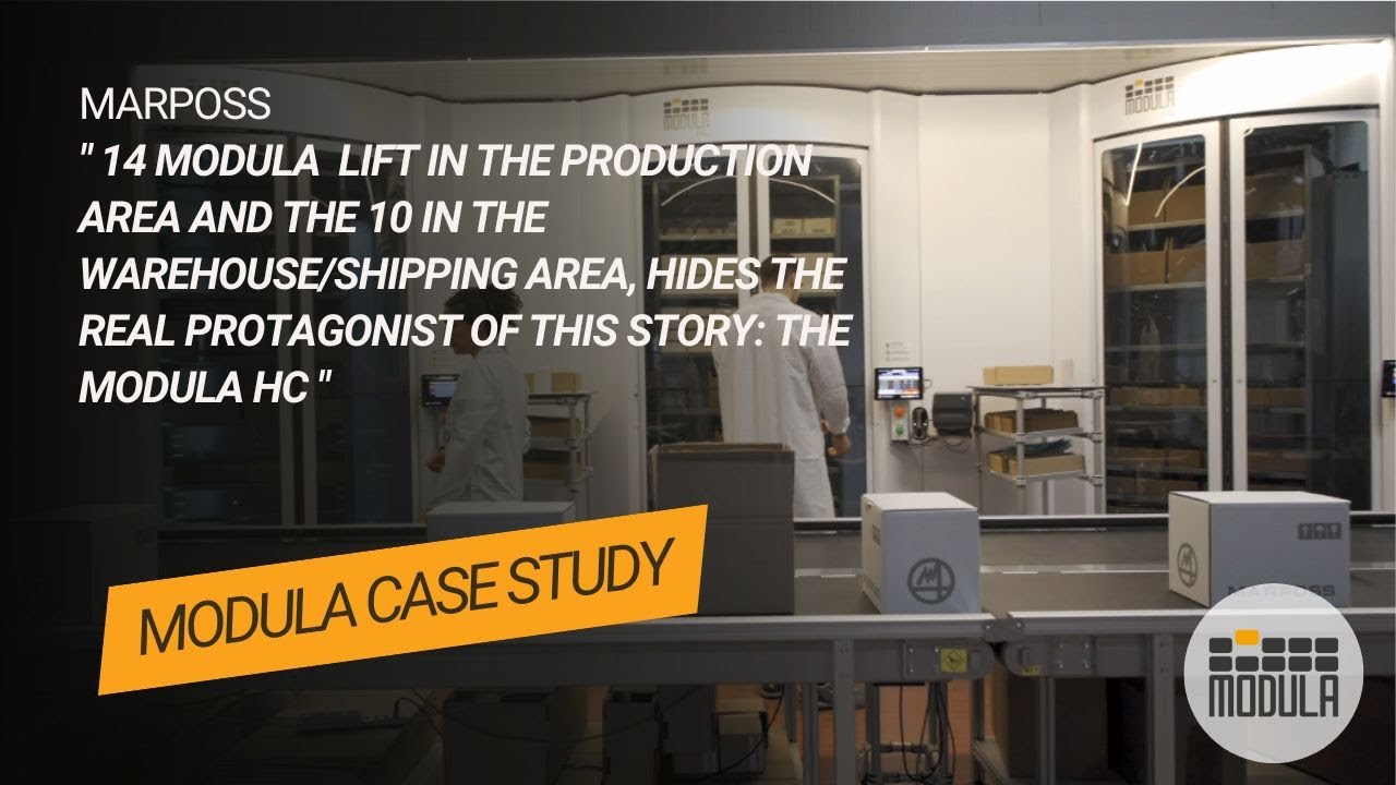 Marposs Enhances Logistics Efficiency with a Horizontal Carousel - Modula