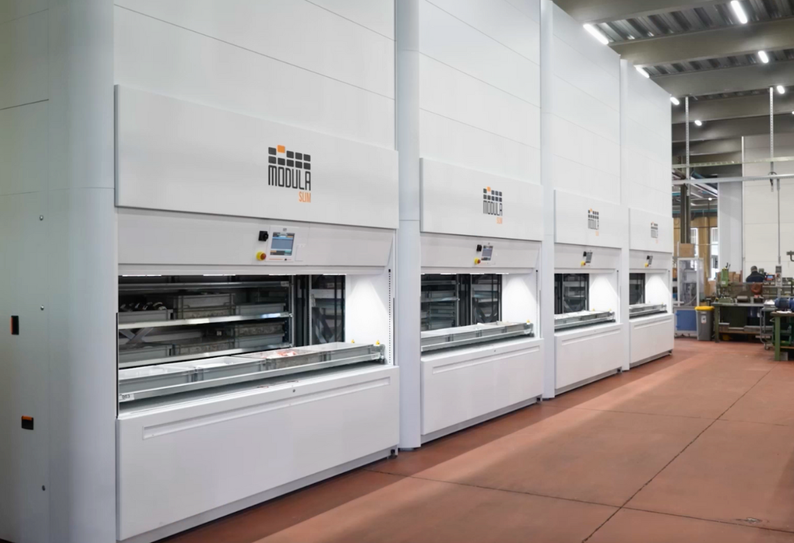 Tassalini Spa Boosts Efficiency and inventory with Modula Systems - Modula