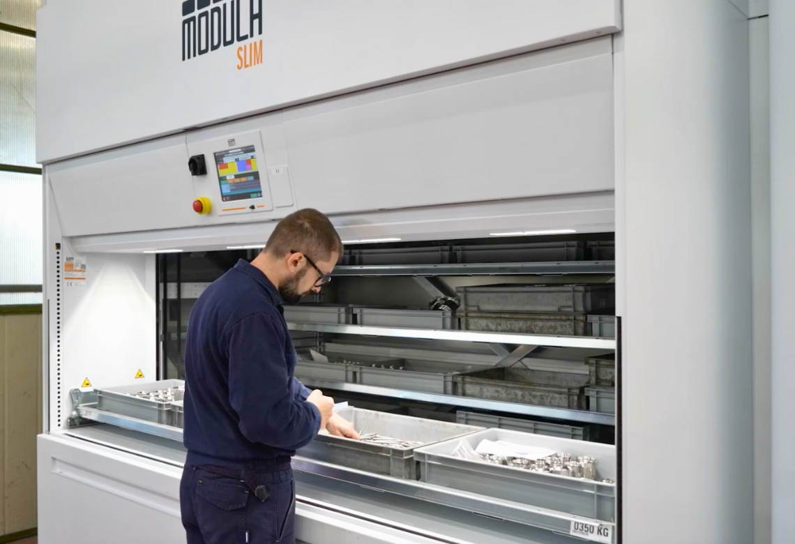Tassalini Spa Boosts Efficiency and inventory with Modula Systems - Modula