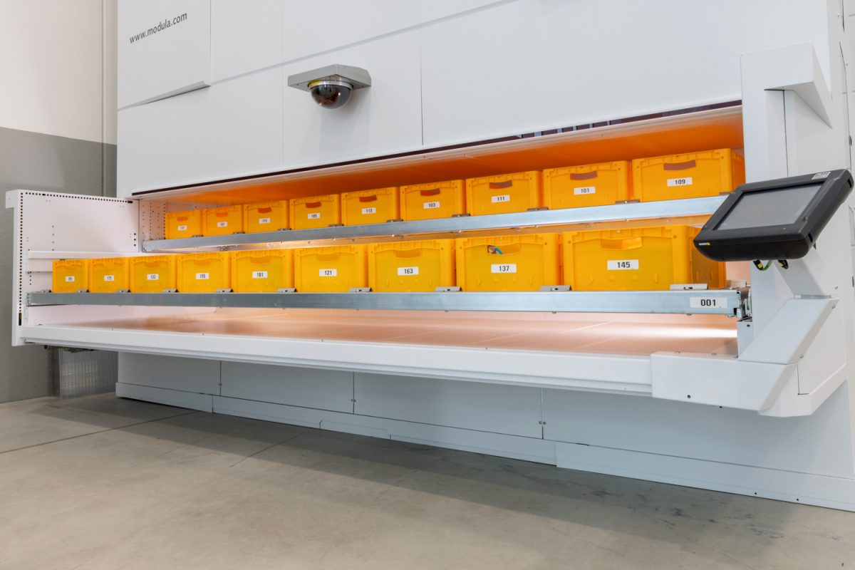 Modula Flexibox | High-Speed Automated Storage Bin System