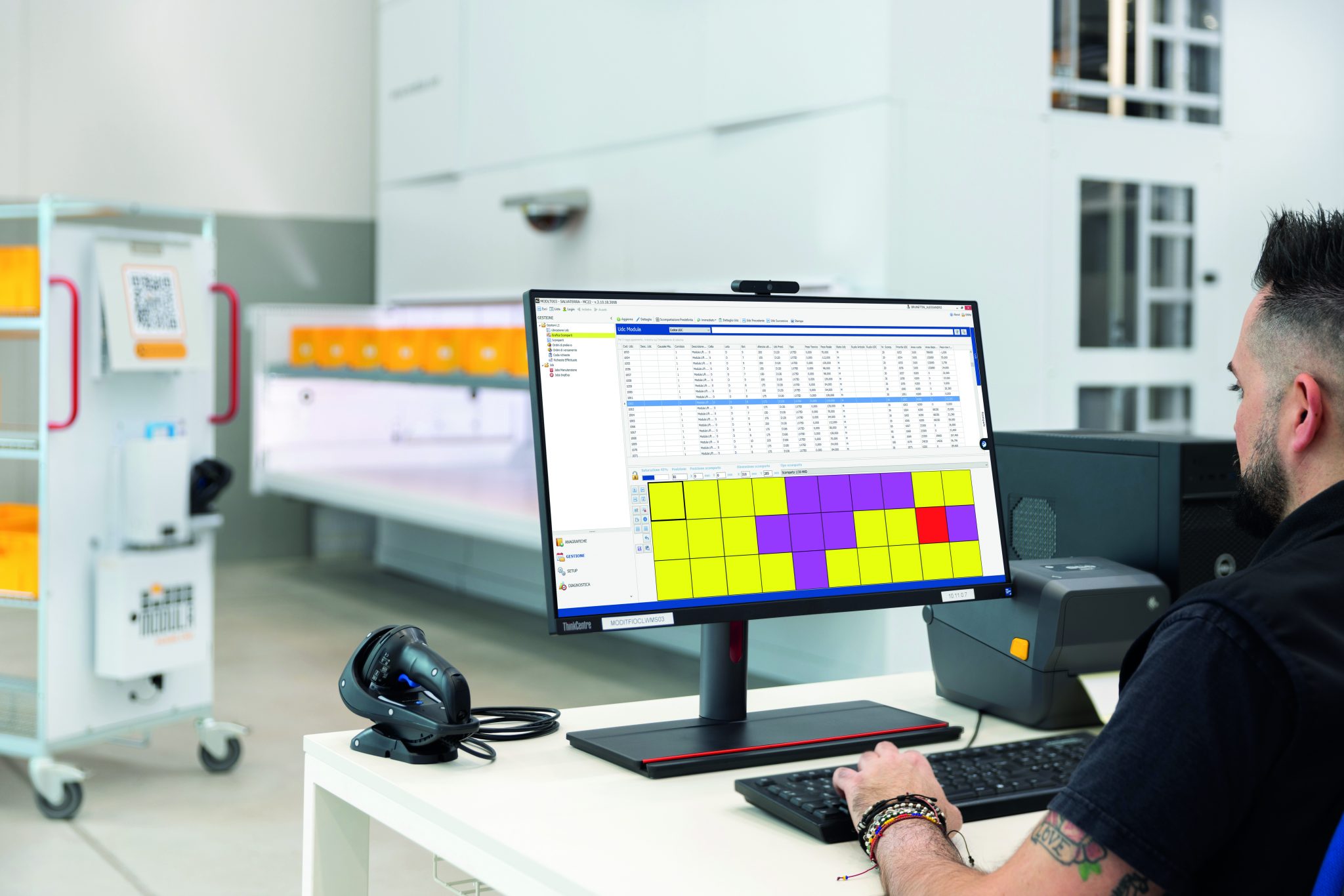 Modula Flexibox | High-Speed Automated Storage Bin System