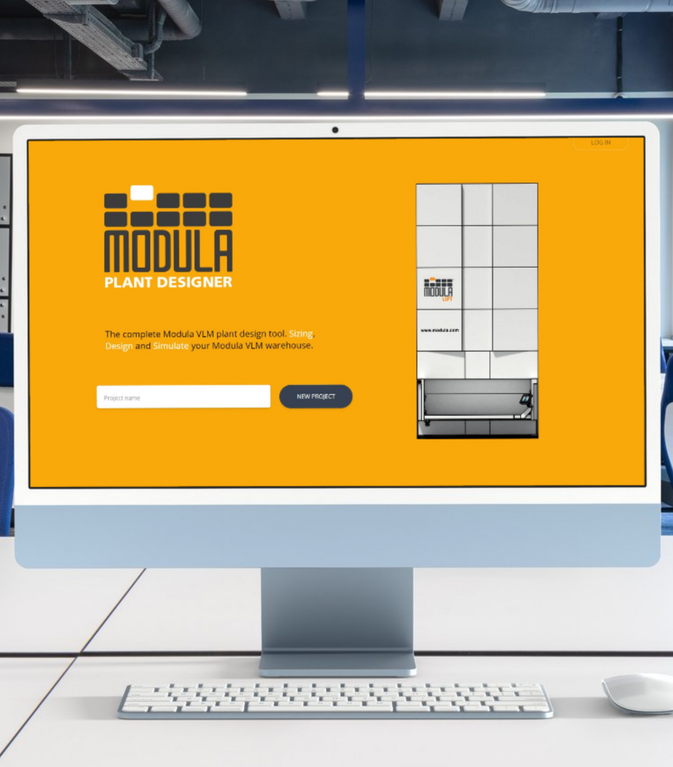 Modula Plant Designer | Simulate Your Warehouse Setup